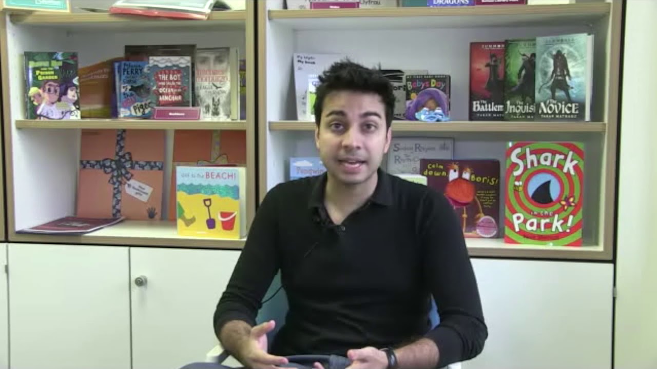 Taran Matharu is the new BookTrust Writer in Residence - YouTube