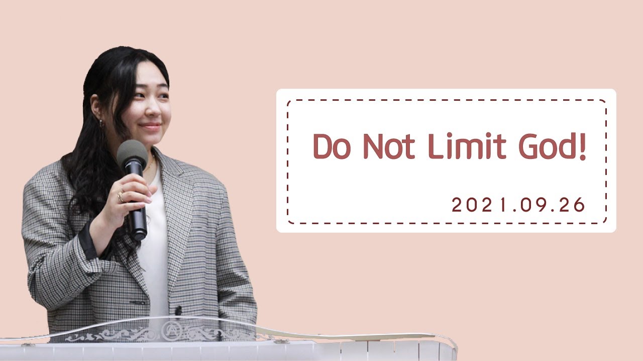 "Do Not Limit God!" Sunday Sermon - YouTube