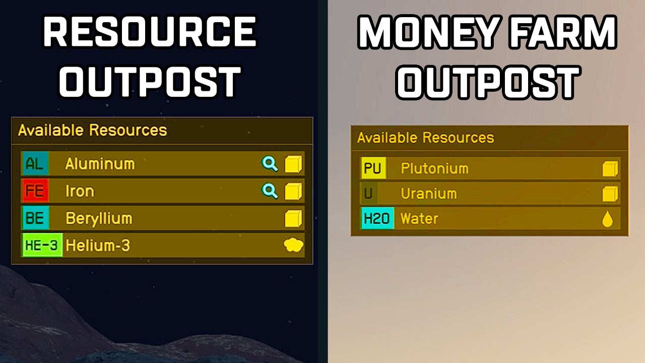 Starfield Best Outpost Locations - YouTube