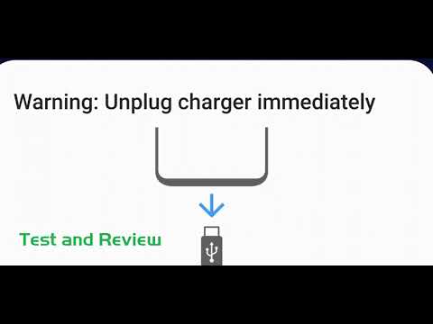 Samsung smartphone warning message - YouTube