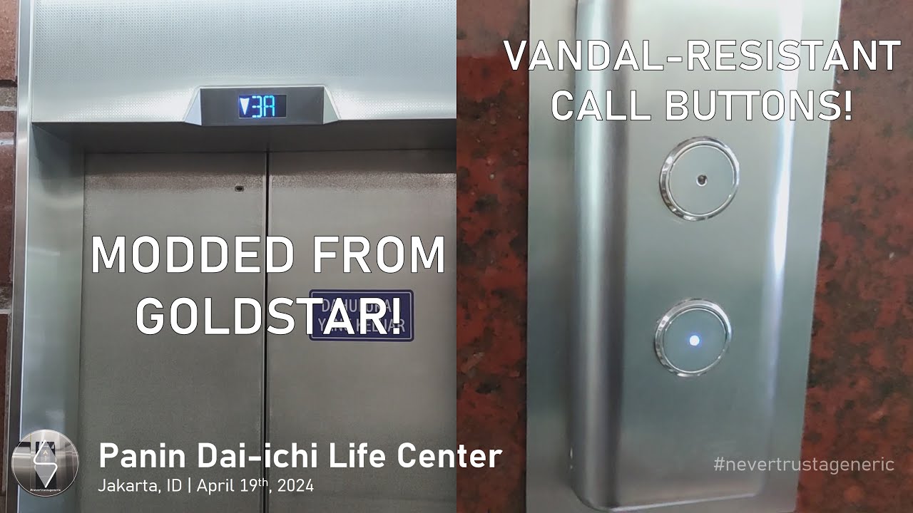 OTIS Gen2 Mod Lifts / Elevators - Panin Dai-ichi Life Center, Jakarta - YouTube