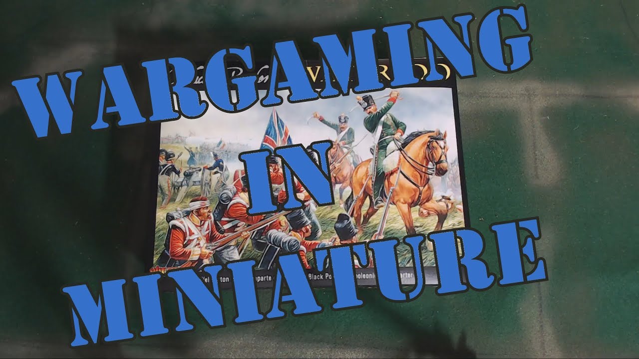 Wargaming in Miniature ☻ Waterloo Starter Set ☻ Unboxing Review - YouTube