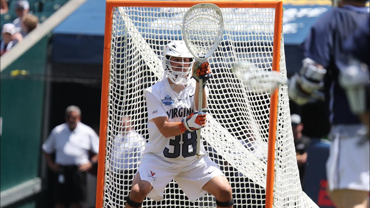 Davey Emala Breaks Down Virginia Men's Lacrosse Goalie Alex Rode - YouTube