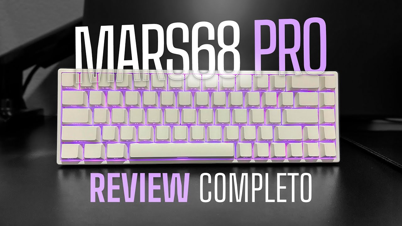 MELHOR TECLADO Magnético Sem FIO! Review - MARS68 PRO - YouTube
