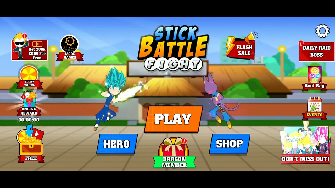 stickman battle fight gaming video - YouTube