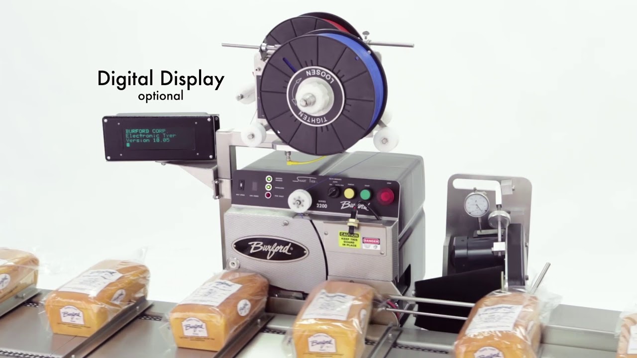 Burford 2200M Smart Servo Twist Tyer - YouTube