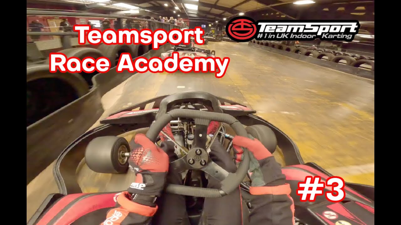 Race Academy at TeamSport Dunstable (#3) - YouTube