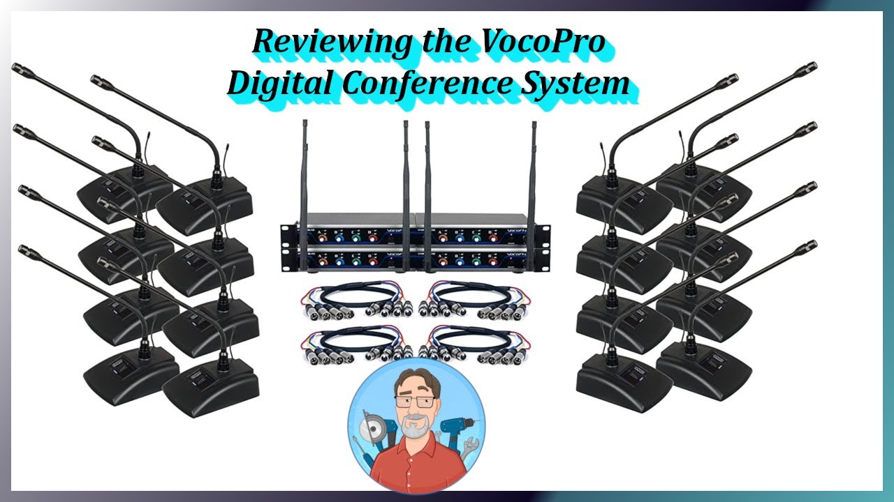 VocoPro 16 Wireless Microphone system review DIGITALCONF16 - YouTube