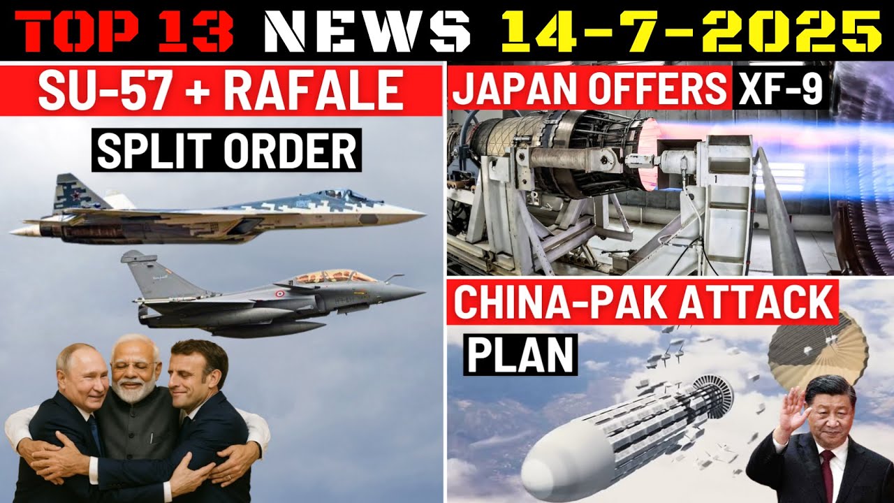 Indian Defence Updates : Su-57 + Rafale Split Order,Japan Offers XF9 ...
