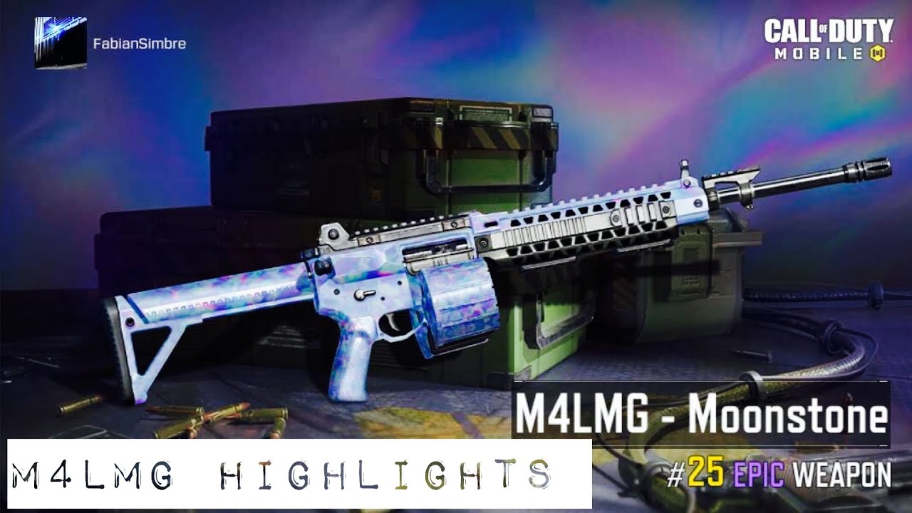 Call of duty mobile M4LMG Highlights - YouTube