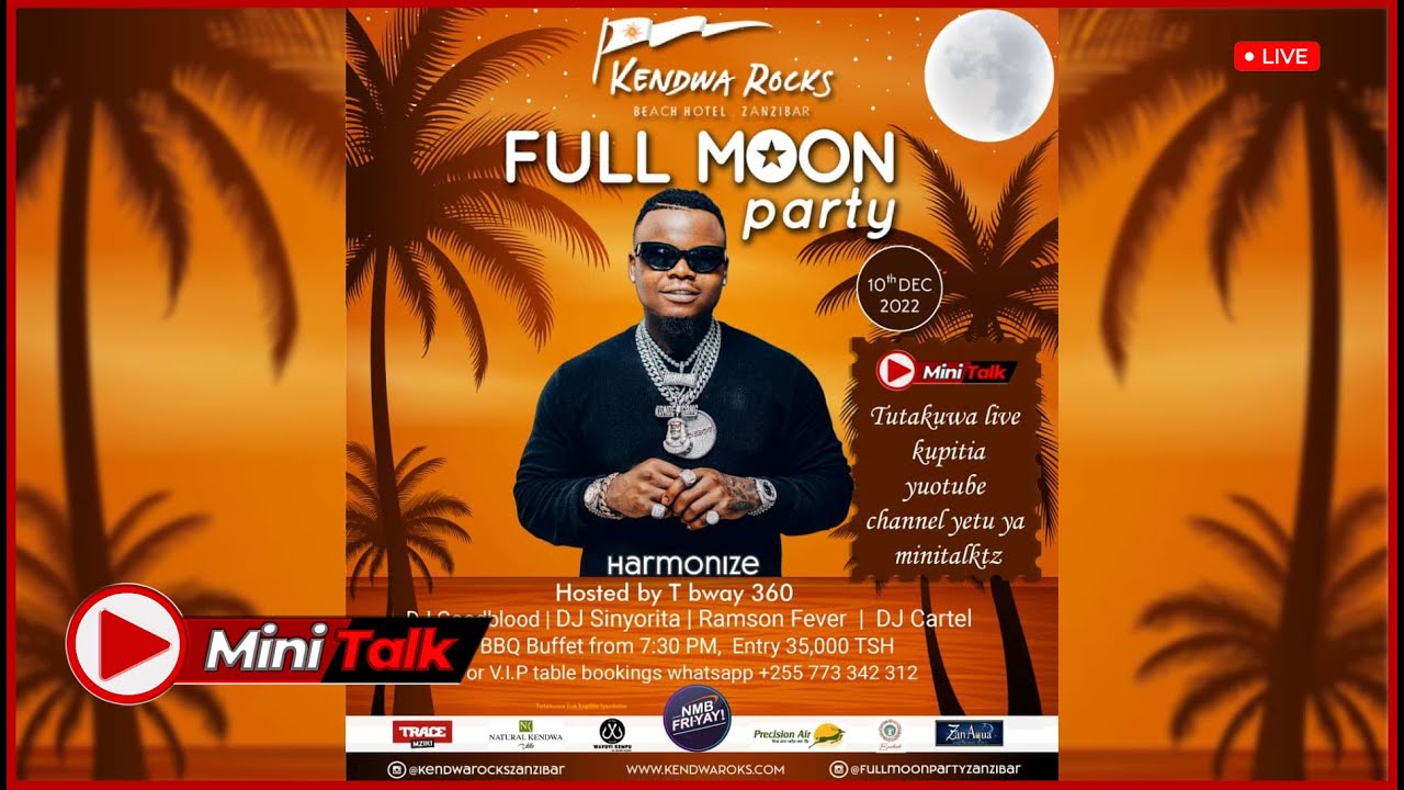 LIVE HARMONIZE PERFORMANCE FULL MOON PARTY KENDWA ROCK YouTube live-harmonize-performance-full-moon-party-kendwa-rock-youtube