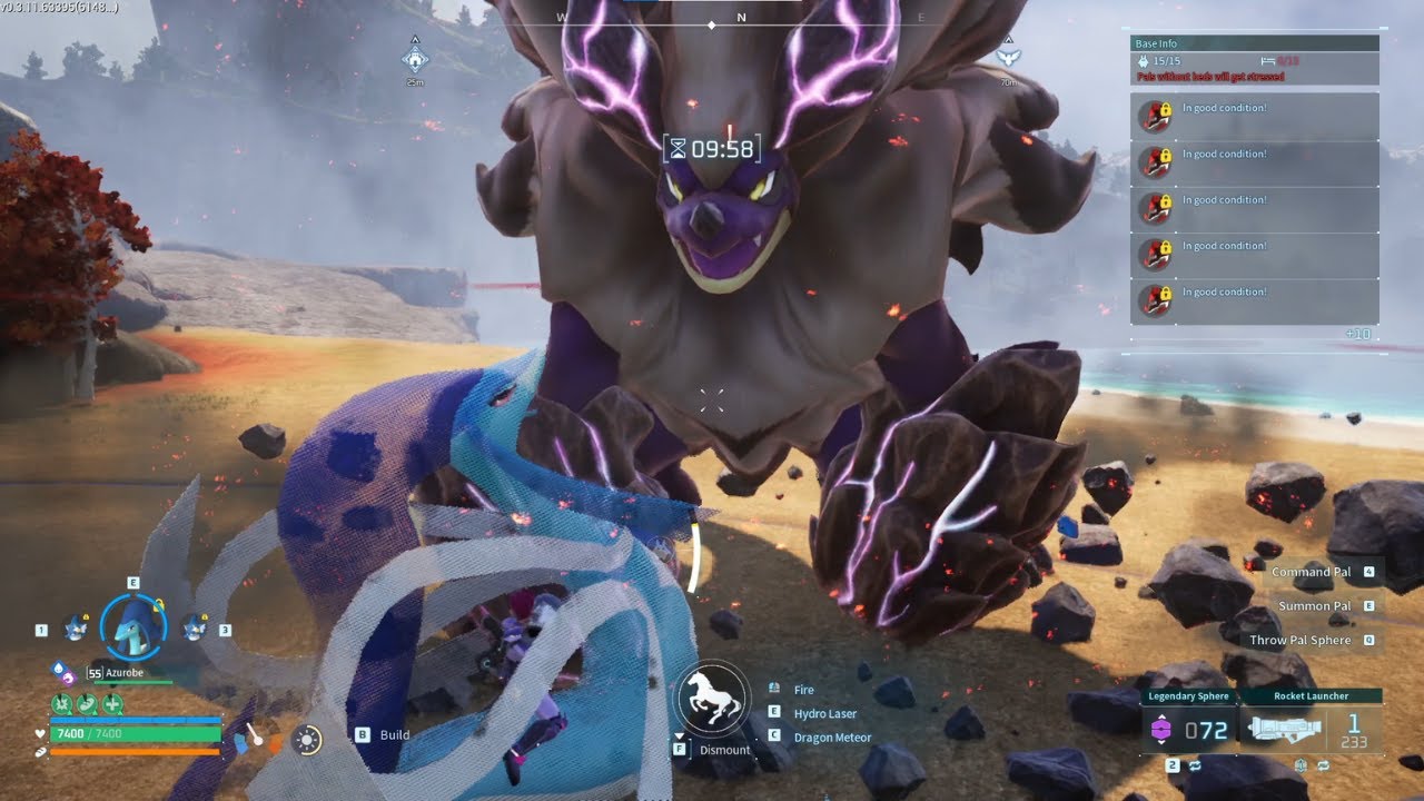 Blazamut Ryu (Ultra) Raid Boss Battle | Palworld - YouTube