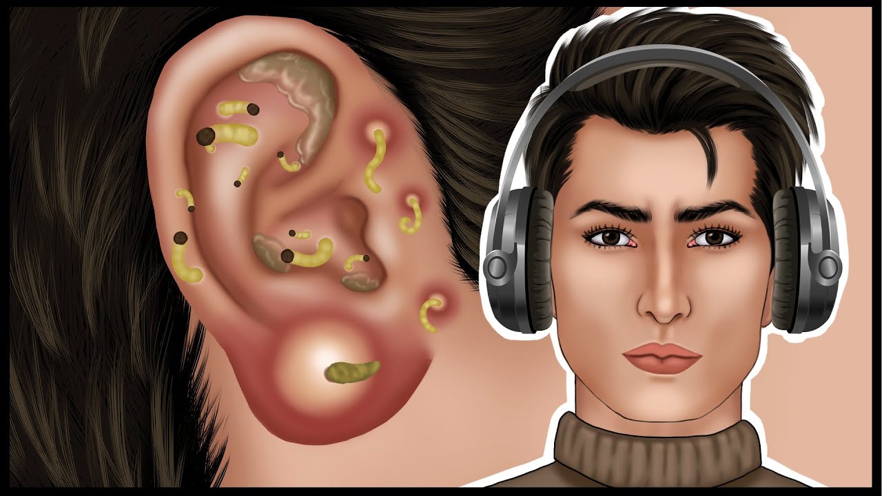 Ear Cleaning Animation: Satisfying Animation - YouTube