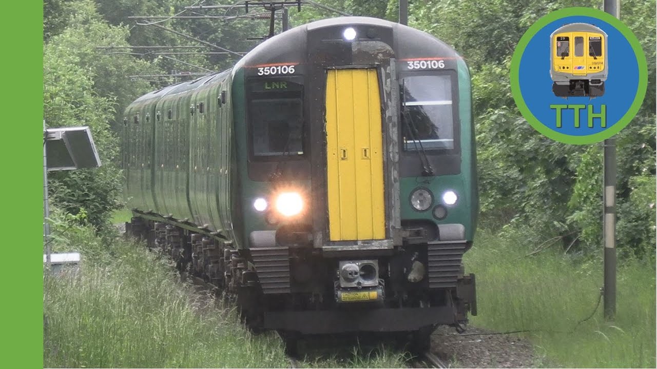 Class 350 arrives at St Albans Abbey - YouTube