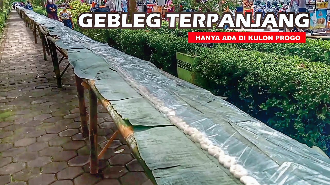 GEBLEG TERPANJANG REKOR MURI DI MENOREH TOURISM FESTIVAL DI WATES KULON ...