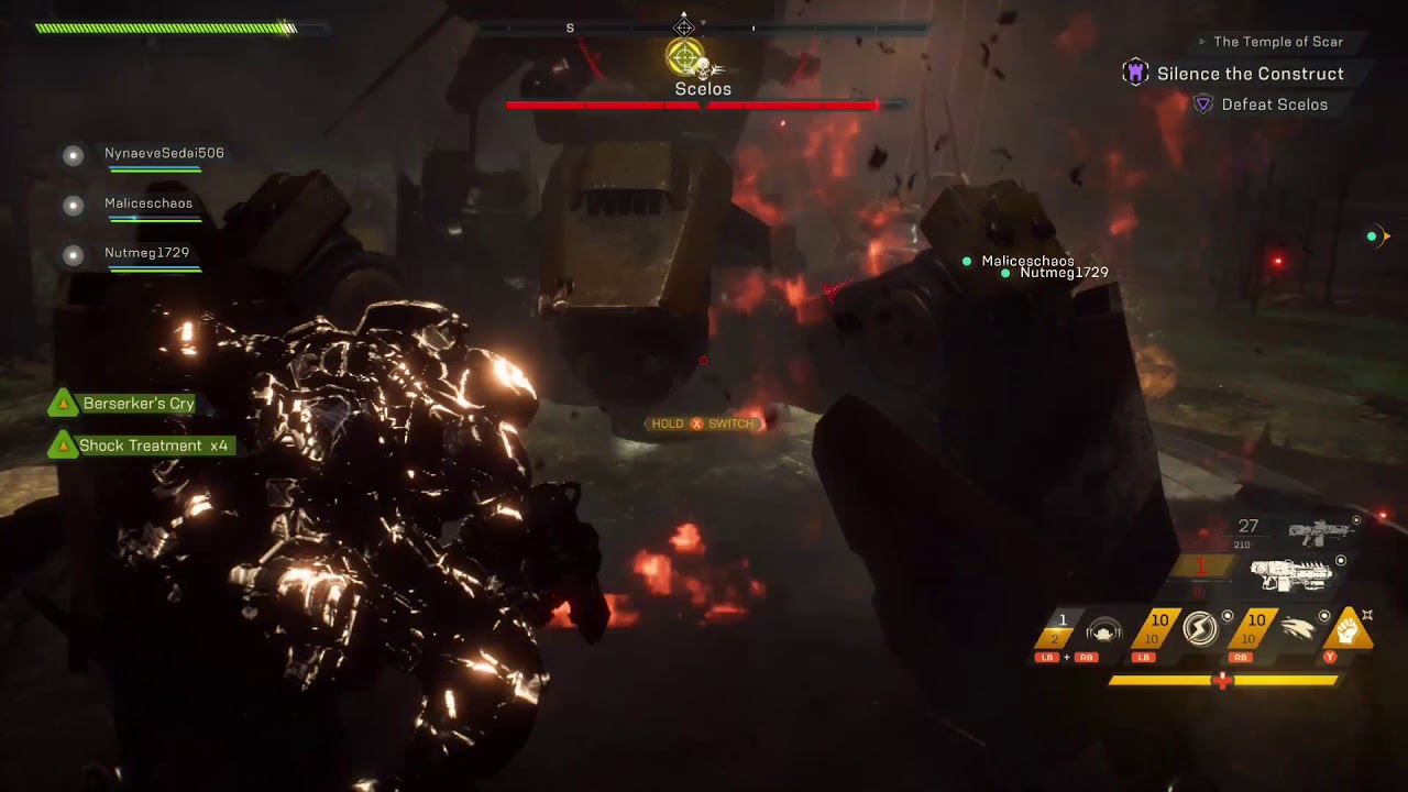 Anthem: Temple Of Scar Dual Ulti-Rangers - YouTube