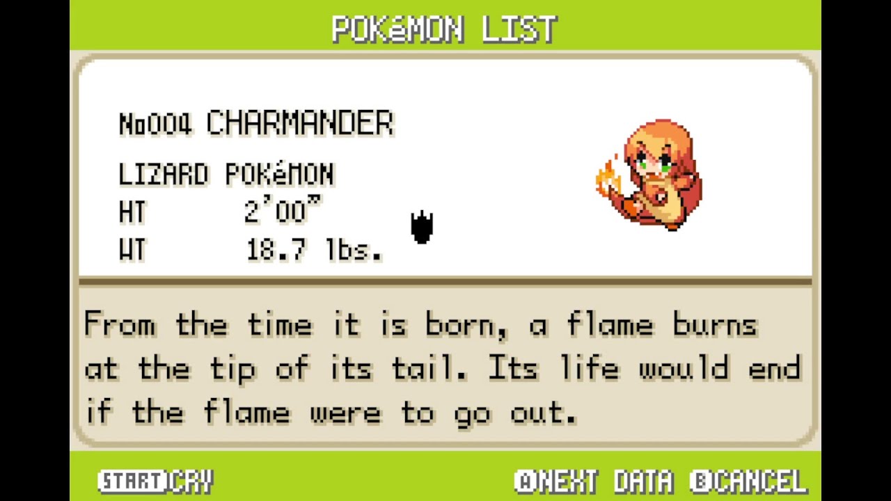 Moemon Fire Red Complete Pokedex (oOMikuMikuOo) - YouTube