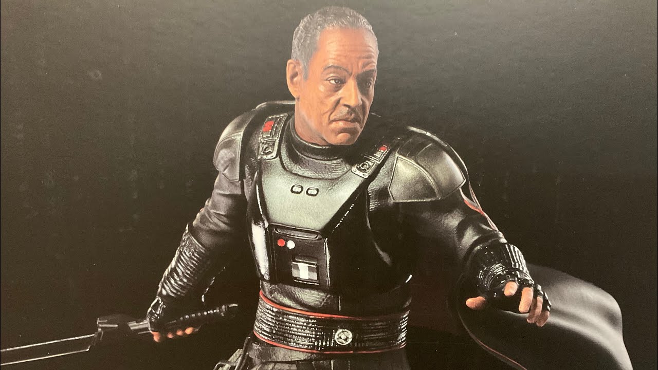 Moff Gideon The Mandalorian 1:10 Scale Statue by Iron Studios - YouTube