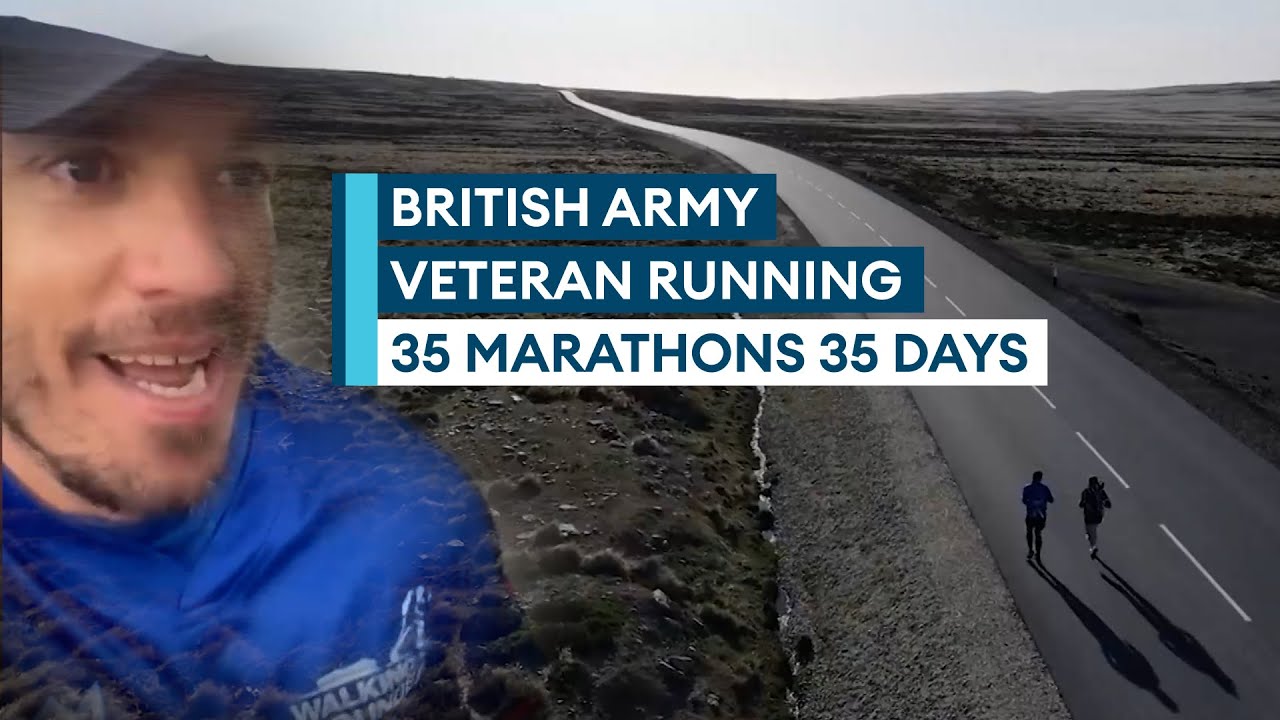 Military Cross holder running 35 marathons in 35 days to honour fallen ...