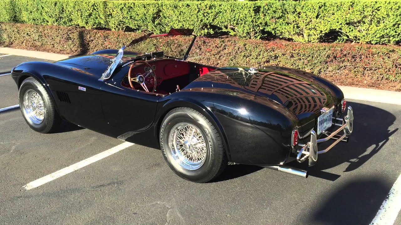 50th Anniversary Shelby/Superformance Slabside Cobra - YouTube