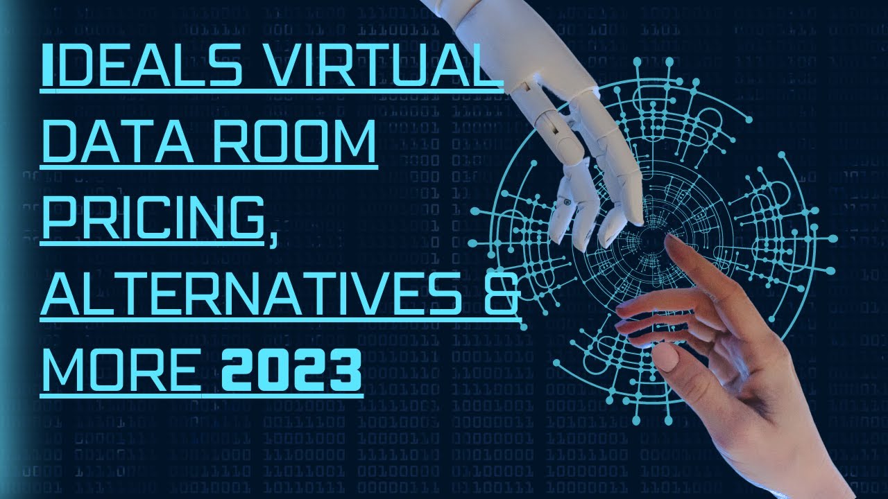 iDeals Virtual Data Room Pricing, Alternatives & More 2023 - YouTube