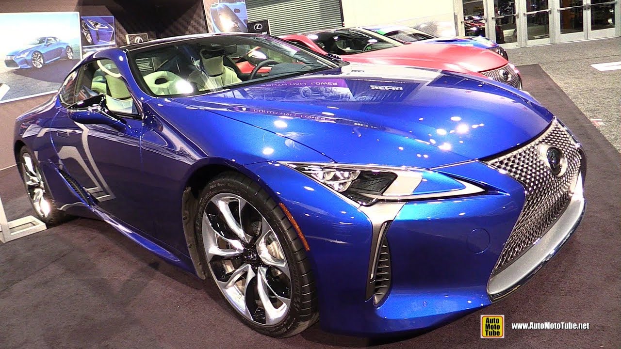 2018 Lexus LC500 Inspiration Series - Walkaround - 2017 SEMA Las Vegas ...