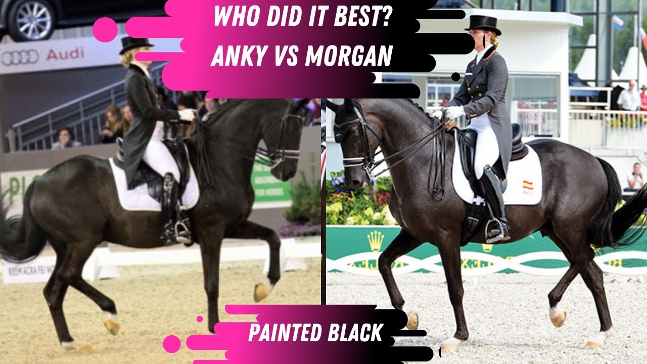 Who Did It Better? Anky vs Morgan - Painted Black - Grand Prix Dressage ...
