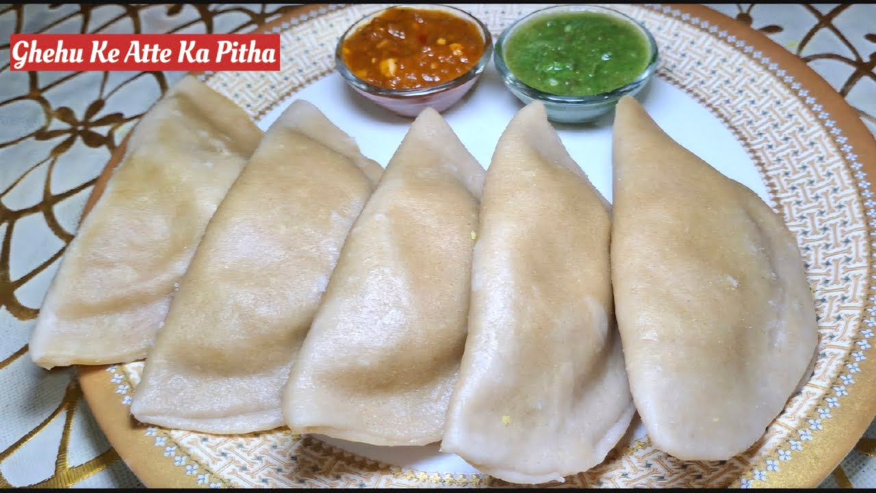 Ghehu Ke Atte Ka Pitha | Healthy And Tasty | No Oil Recipe ...