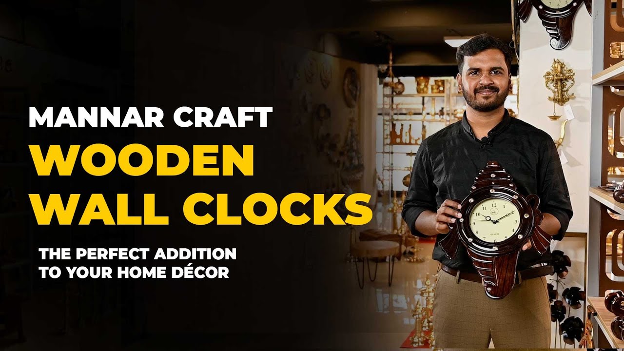 Wooden Wall Clocks: The Perfect Addition to Your Home Décor | Mannar ...