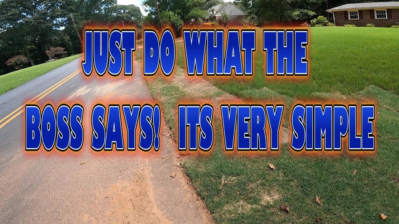 BACK TO THE SOD JOB GOOD DEED DONE - YouTube