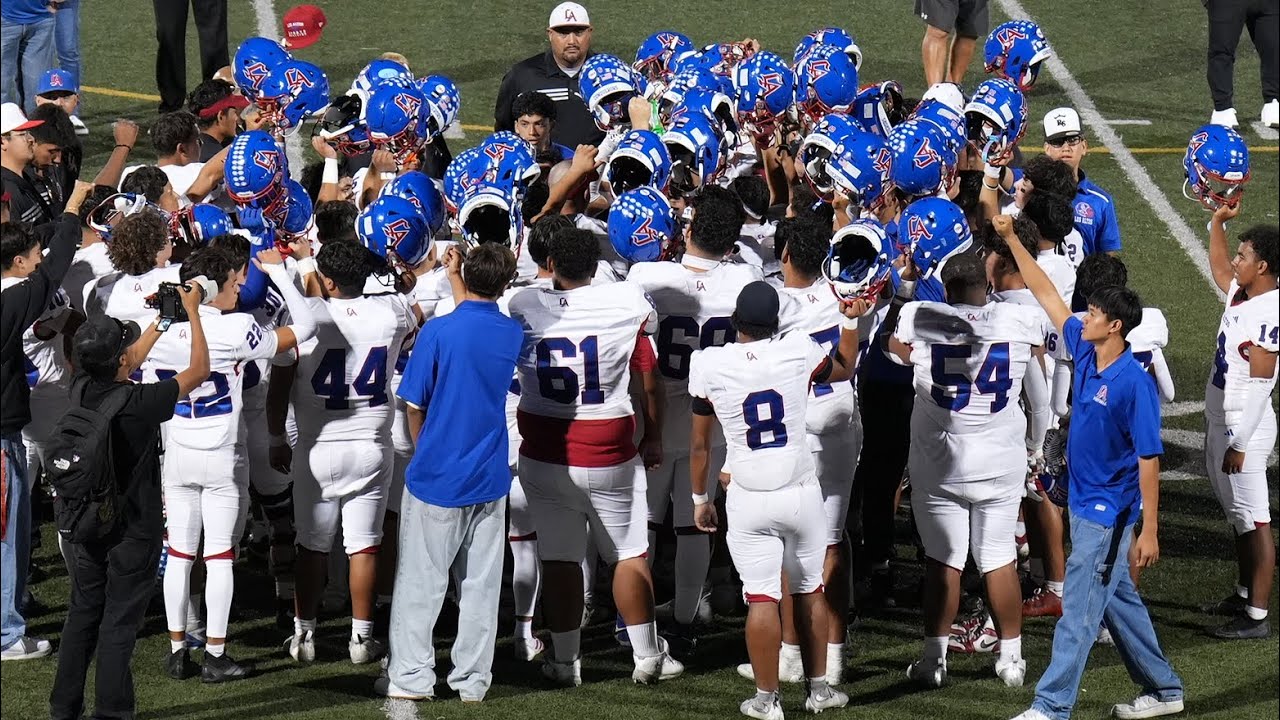 2025-2026 4k HIGHLIGHTS Week 6 Los Altos High School vs California High ...