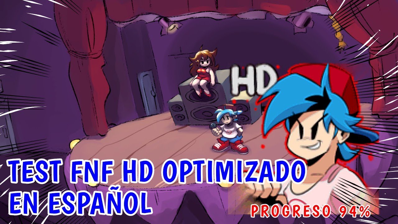 FNF HD TEST OPTIMIZADO EN ESPAÑOL 94% - YouTube