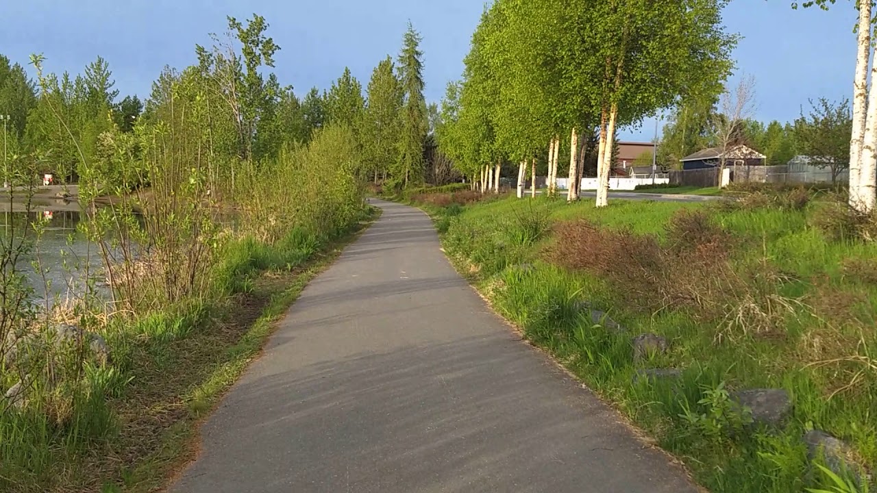 morning stroll around cheney lake anchorage ak 5 2019 2 - YouTube