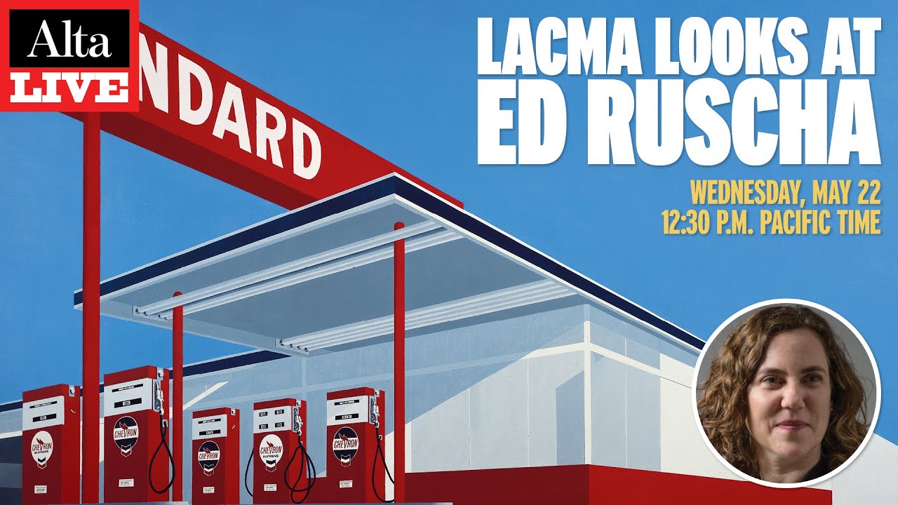 Alta Live: LACMA Looks at Ed Ruscha - YouTube