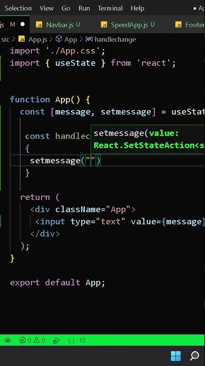 Get Value From Input React Js | ASMR | #shorts #coding - YouTube