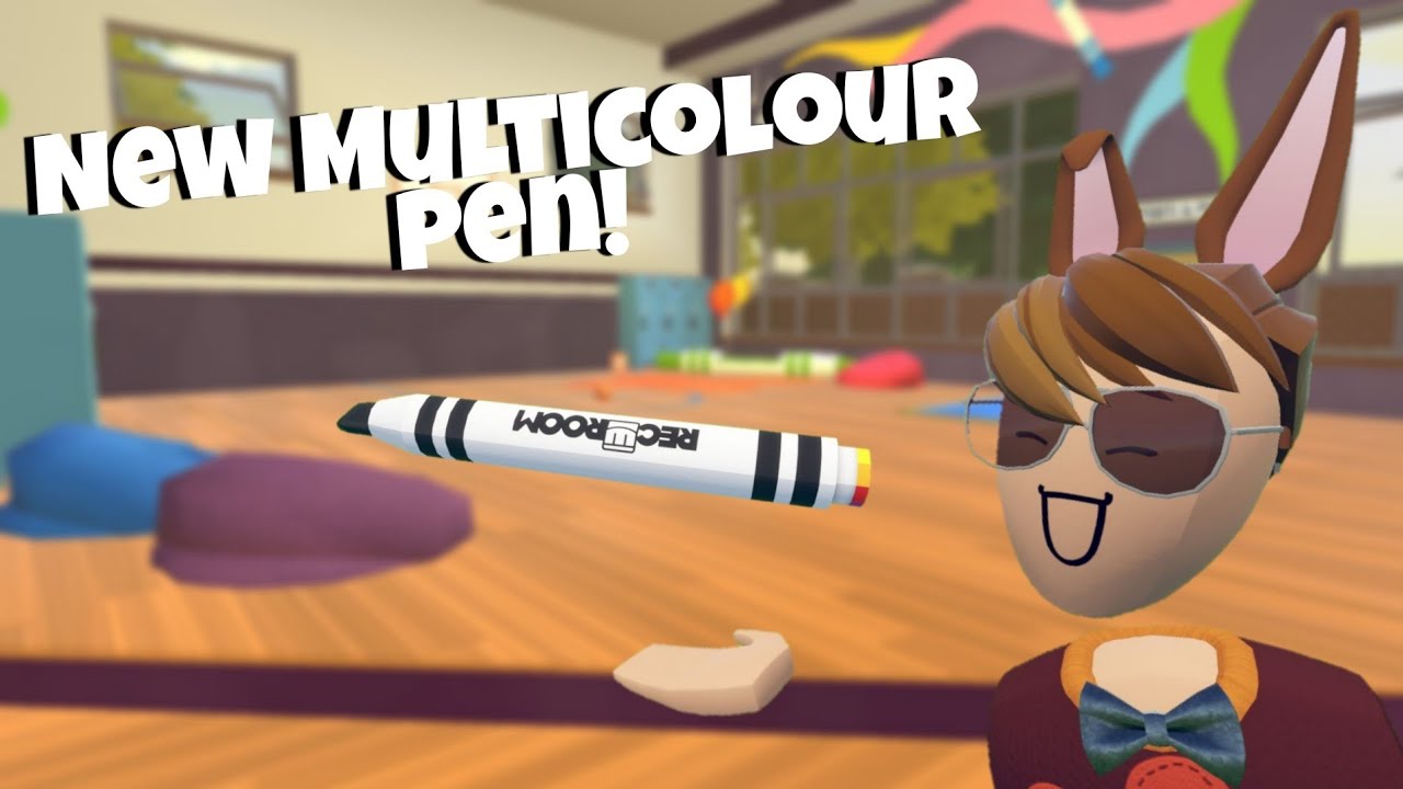 New Multicolour Pen! (Rec Room) - YouTube