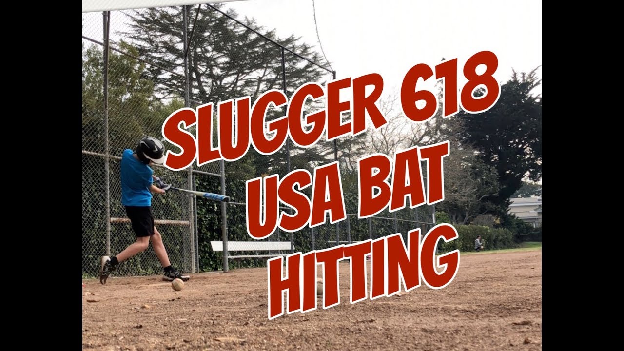 2018 Louisville Slugger Solo 618 USA Baseball Bat Hitting - YouTube