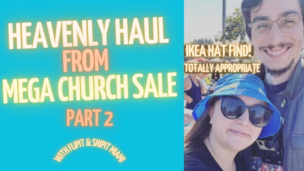 Heavenly Haul From Mega Church Sale: Part 2 - YouTube