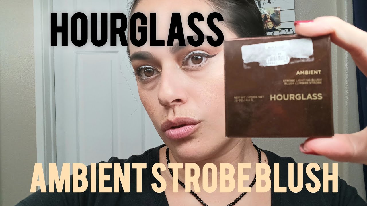 Hourglass Ambient Strobe Lighting Blush in Brilliant Nude Review - YouTube