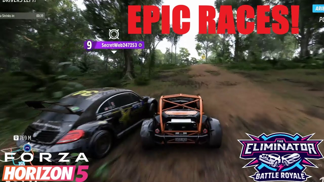 FH5 THE ELIMINATOR EPIC CLOSE RACES AND BEATING HIGH LEVEL CARS! (part ...