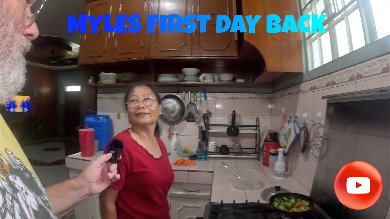 Myles first day back - YouTube