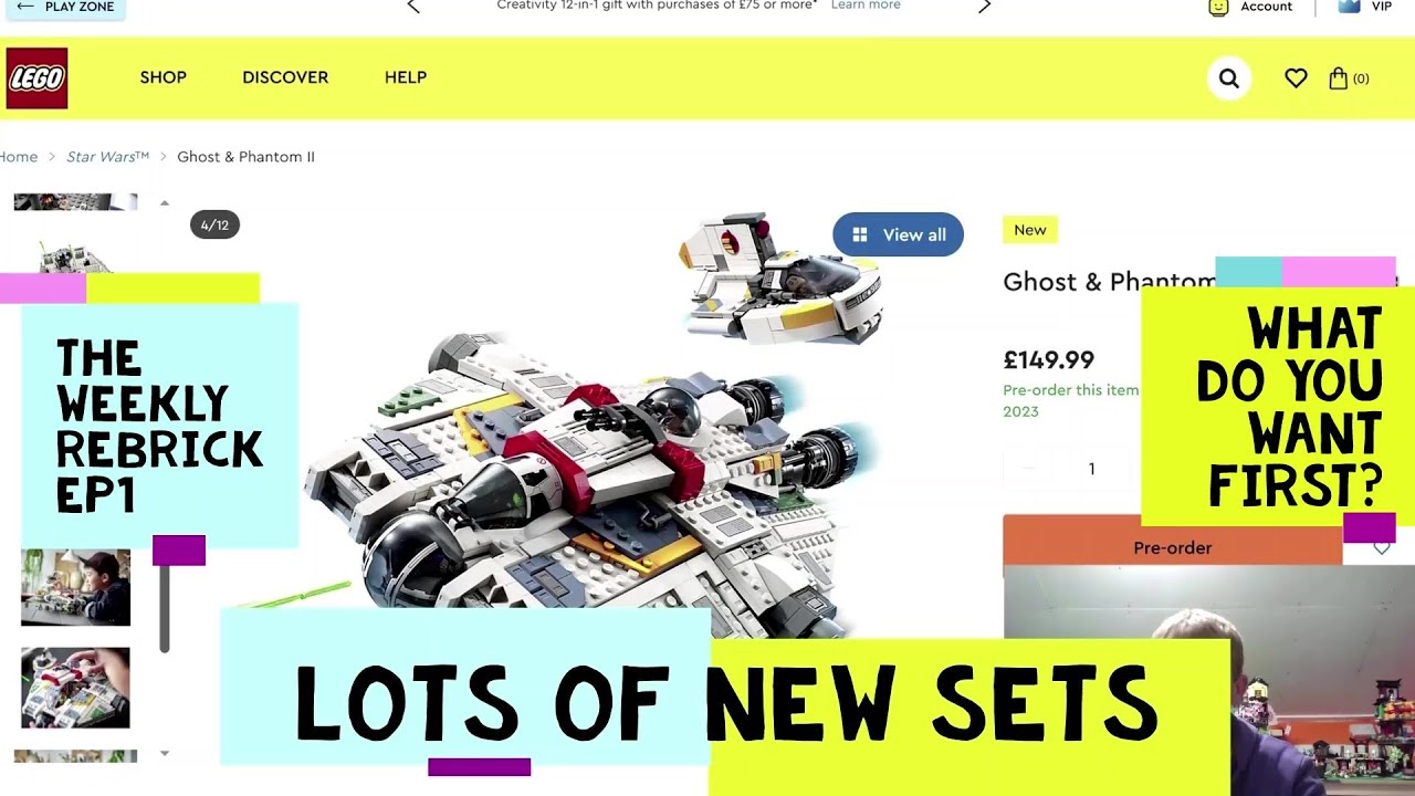 The Weekly Rebrick Ep 1 | New Lego Releases | Sonic Harry Potter ...