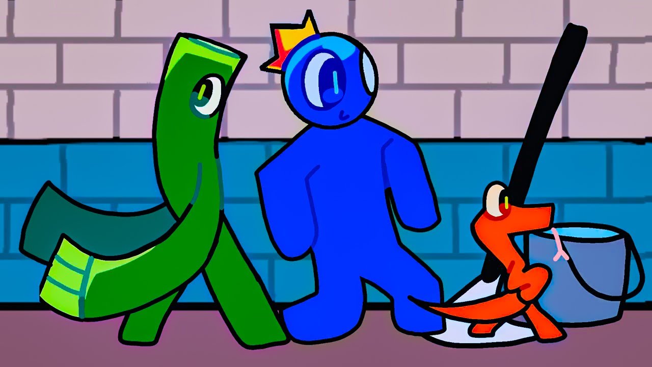 Dr Livesey Walking but its Rainbow Friends - Rainbow Friends Animation ...