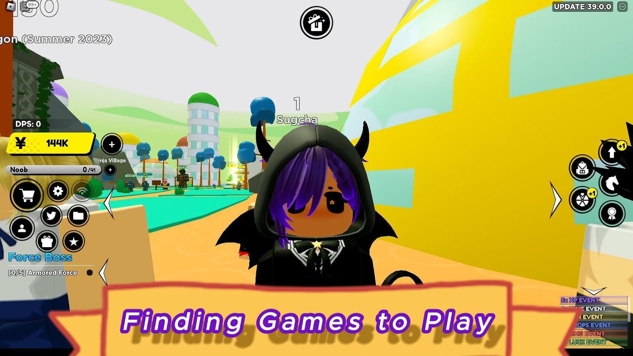 Finding Games to Play | Roblox - YouTube