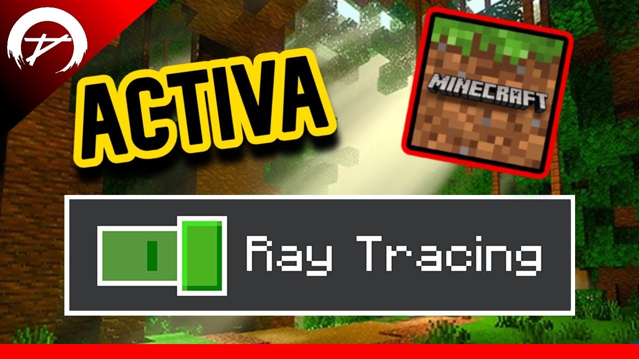🖖👽Como ACTIVAR el RAY TRACING o trazado de rayos en Minecraft BEDROCK 😎 ...
