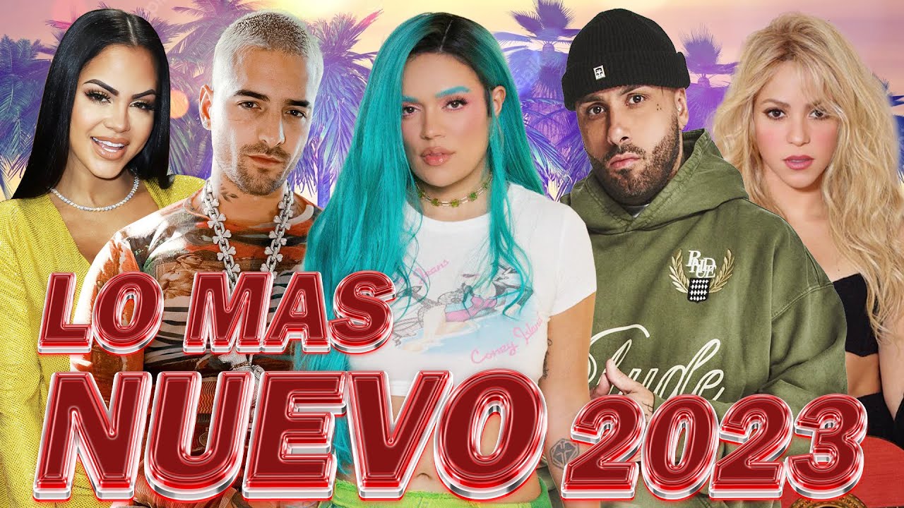 POP LATINO 2023 - MIX TOP 2023 - SHAKIRA, BAD BUNNY, LUIS FONSI, MALUMA ...