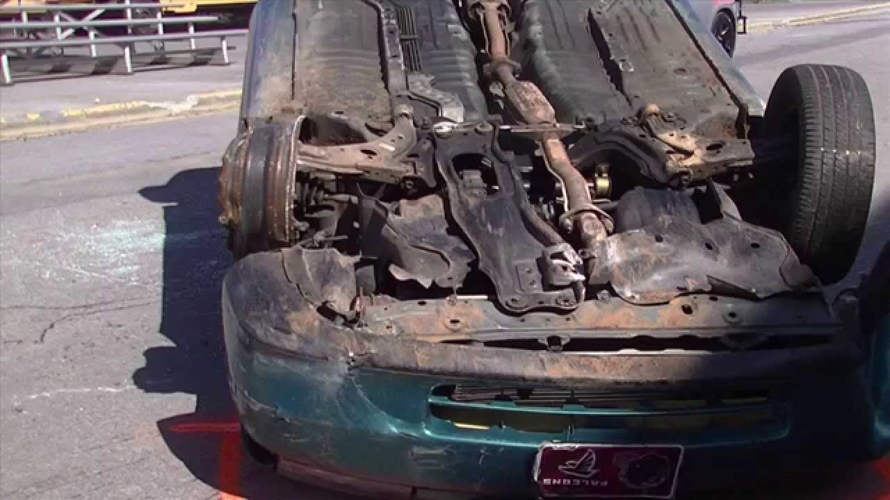 2014 Prom Crash Reenactment - YouTube