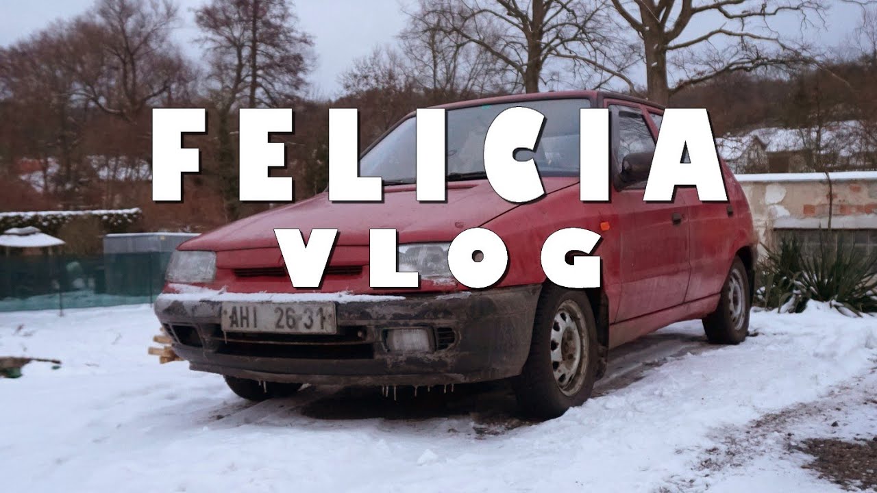 Felicia VLOG #16 | Výměna tažného zařízení | Oprava brzd a zámků ...