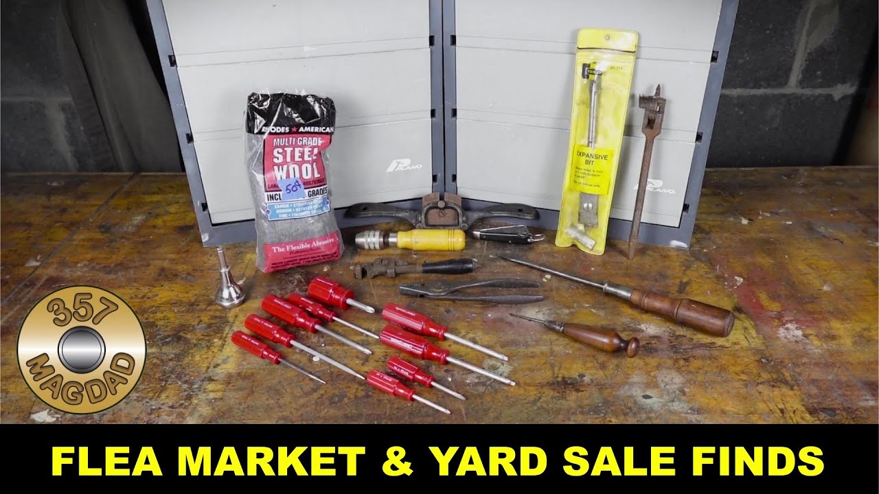 Flea Market & Yard Sale Tool Haul October / November 2025 - YouTube