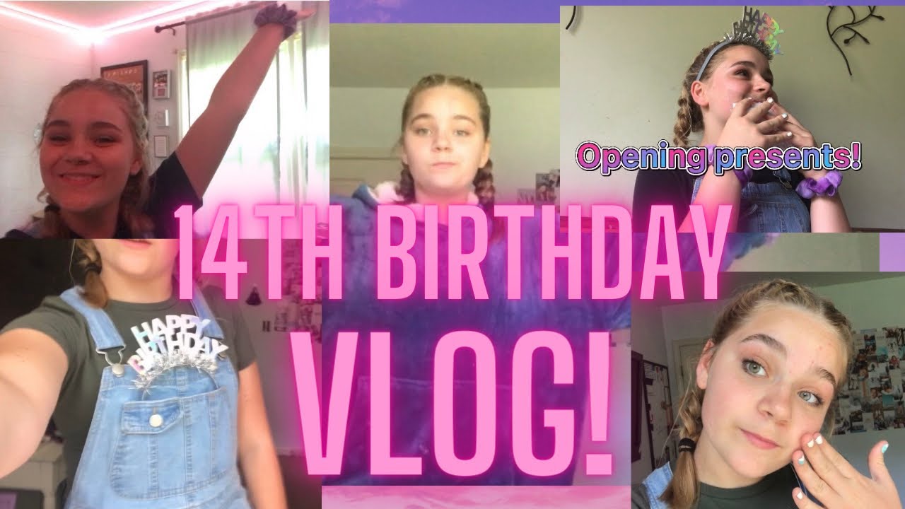 MY 14th BIRTHDAY VLOG!! - YouTube